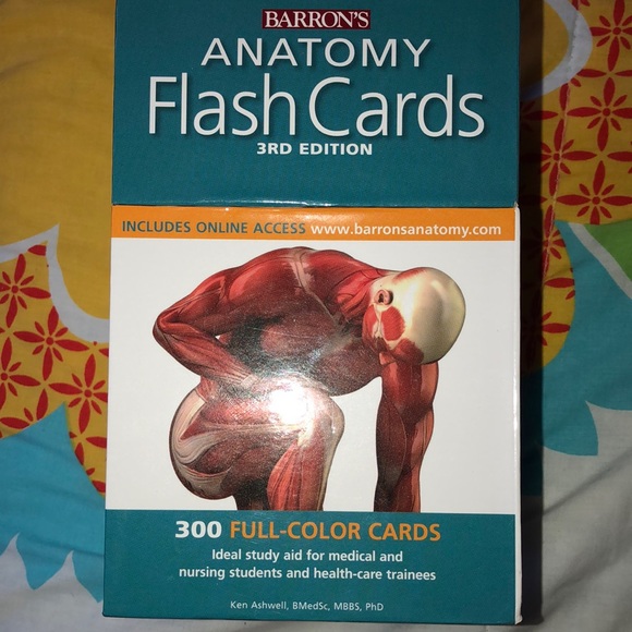 Barron’s | Office | Anatomy Flash Cards 30 Must Go | Poshmark